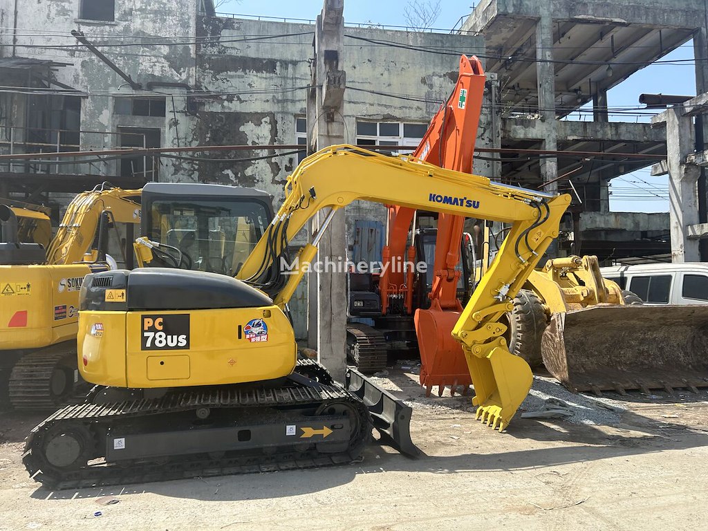 Komatsu PC78US-6 PC78MR-6 mini bager