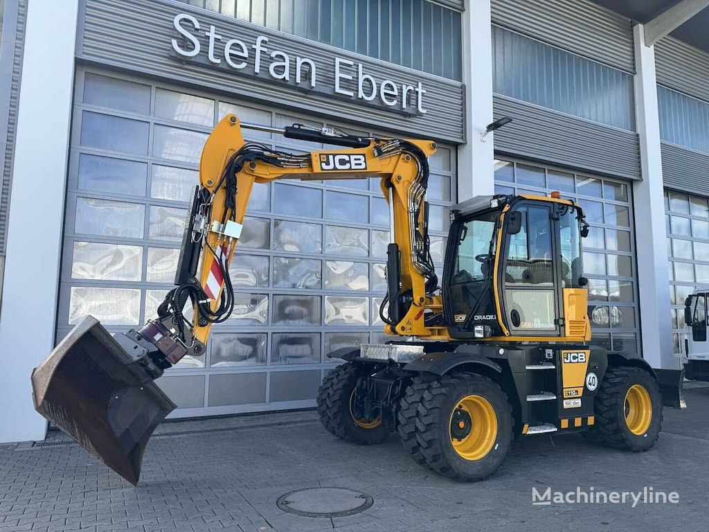 JCB Hydradig HD 110WT SV / Garantie 06/24 / nur 439h bager točkaš