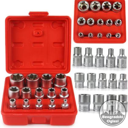 Set E4 TORX gedora u originalnom pakovanju