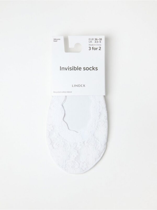 Carape – Lace invisible socks