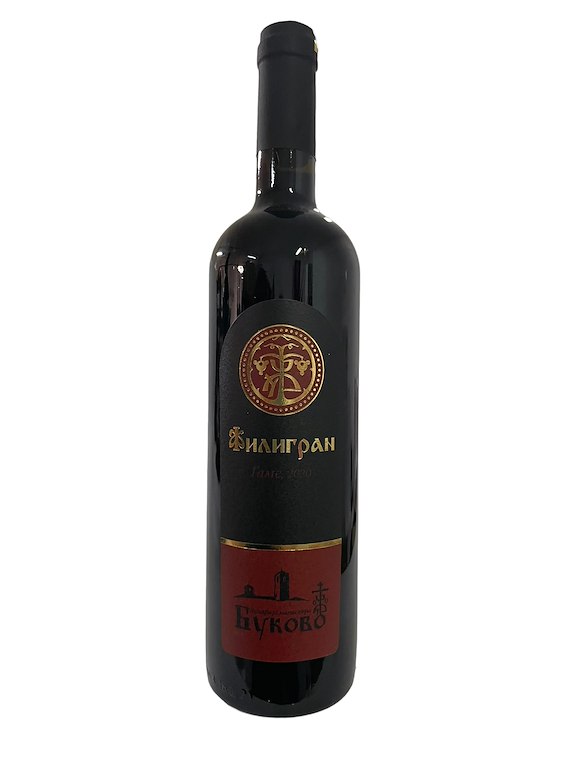 Crven vino Bukovo Filigran Manastir Game 0.75l