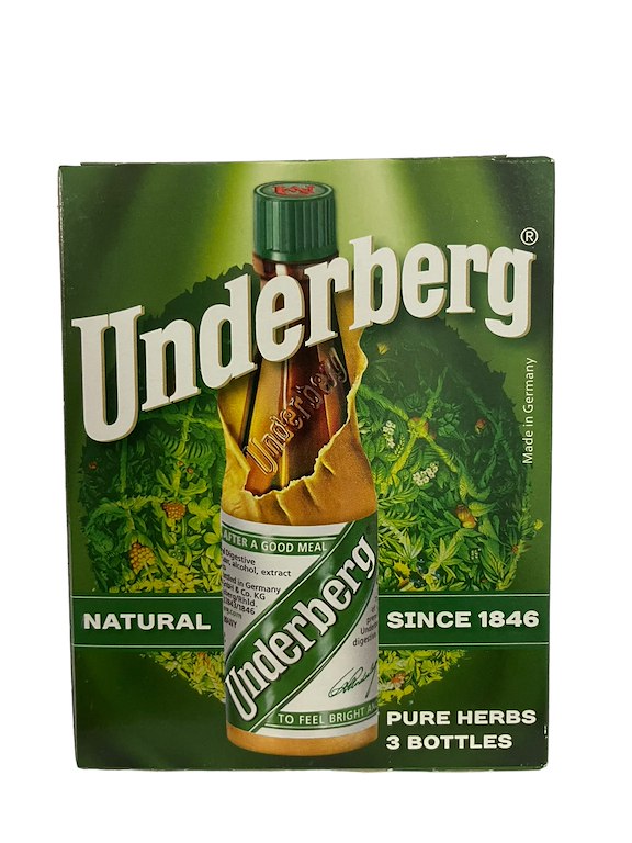 Liquer gorki Underberg 3X0,02l