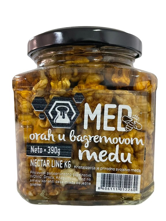 Orah u bagremovom medu 350g