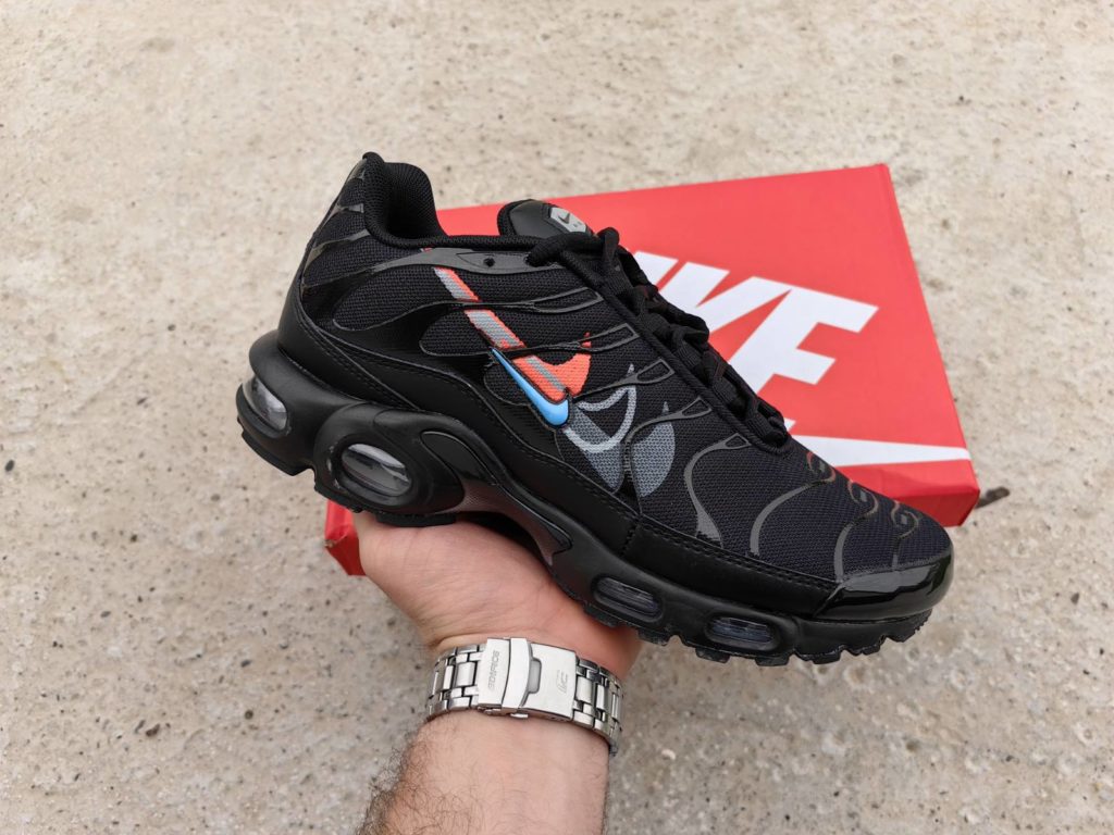 Nike Air Max Plus TN Multi Swoosh Black Crimson