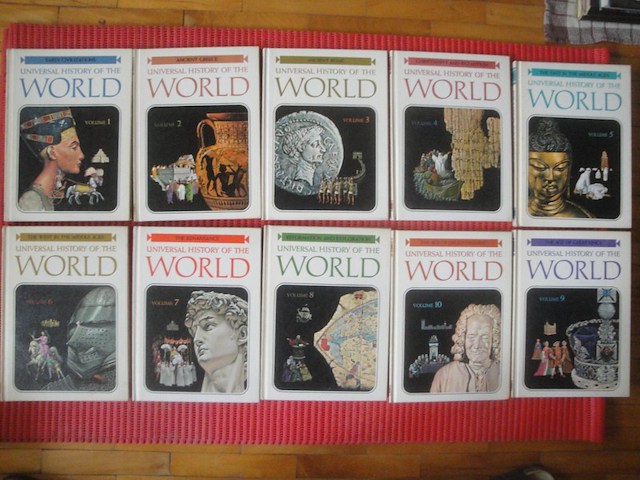 Universal History of the World Book Set Volume 1 - 16
