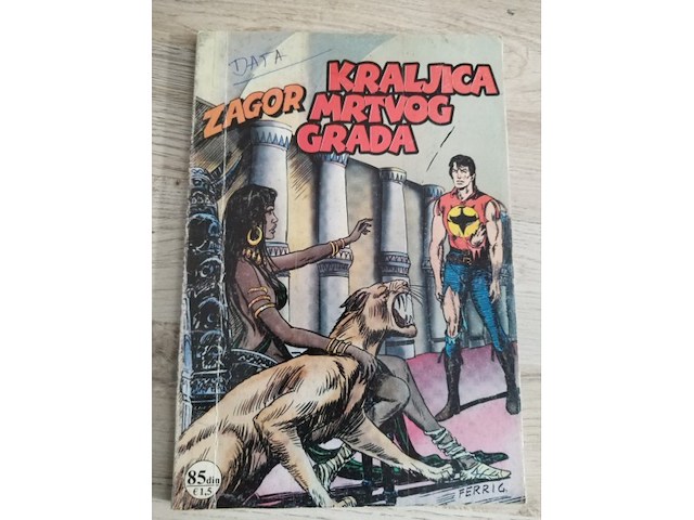 Zagor Kraljica mrtvog grada	Abaton 4