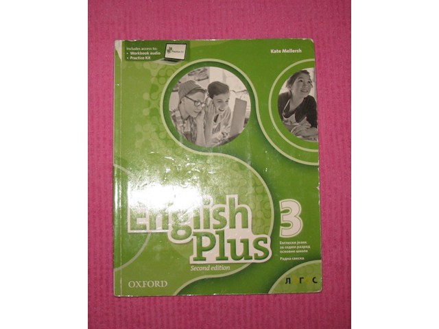 ENGLESKI JEZIK 7. ENGLISH PLUS 3. Radna sveska