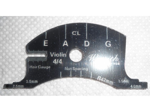 Šablon - pribor za violinu
