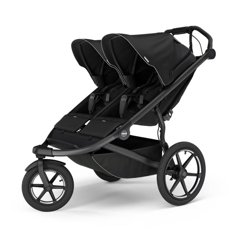 THULE Urban Glide 3 dečija kolica dvostruka - Black