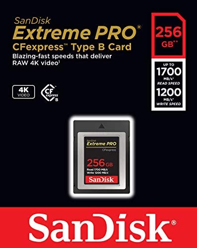 SanDisk Extreme PRO CFexpress Type B 256GB 1700MB/s (SDCFE-256G)
Uz ovaj proizvod predlažemo: