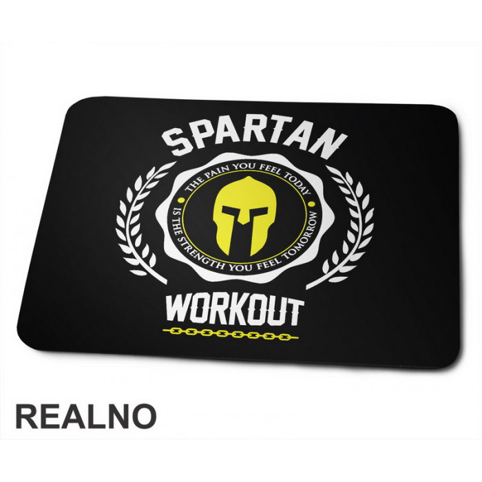 SPARTAN WORKOUT - TRENING - PODLOGA ZA MIŠ