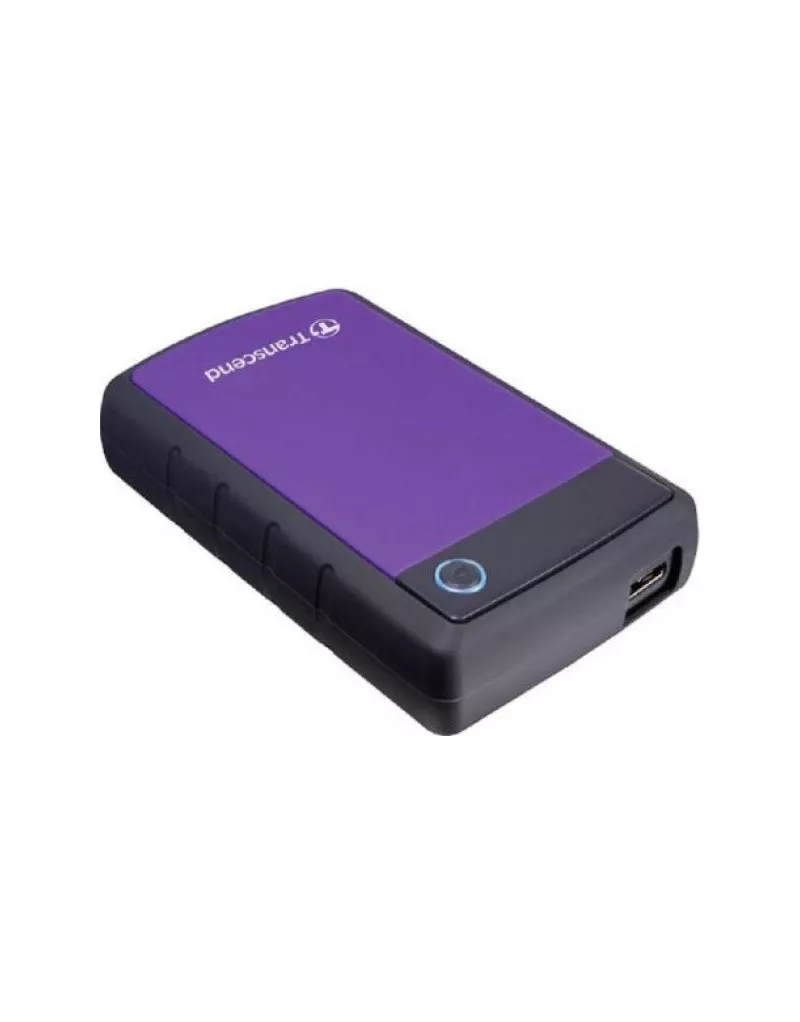 HDD E2.5" Transcend 4TB USB 3.0 TS4TSJ25H3P Anti-shock Black/Purple