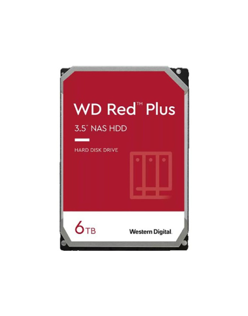 HDD WD 6TB WD60EFPX Red Plus 5400RPM 256MB