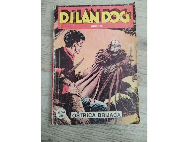 Dylan dog	Oštica brijača	Dnevnik	28