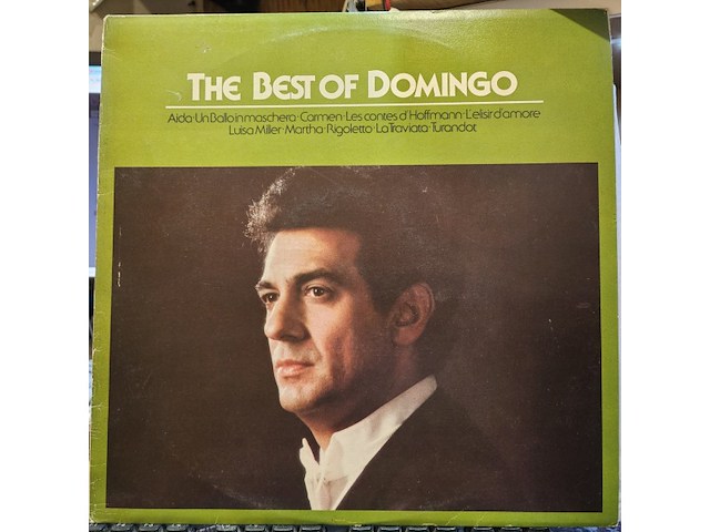 PLACIDO DOMINGO-THE BEST OF DOMINGO, LP