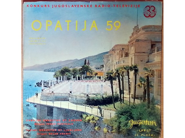 LP V/A - Opatija 59 (1959) ploča 1, ODLIČNA
