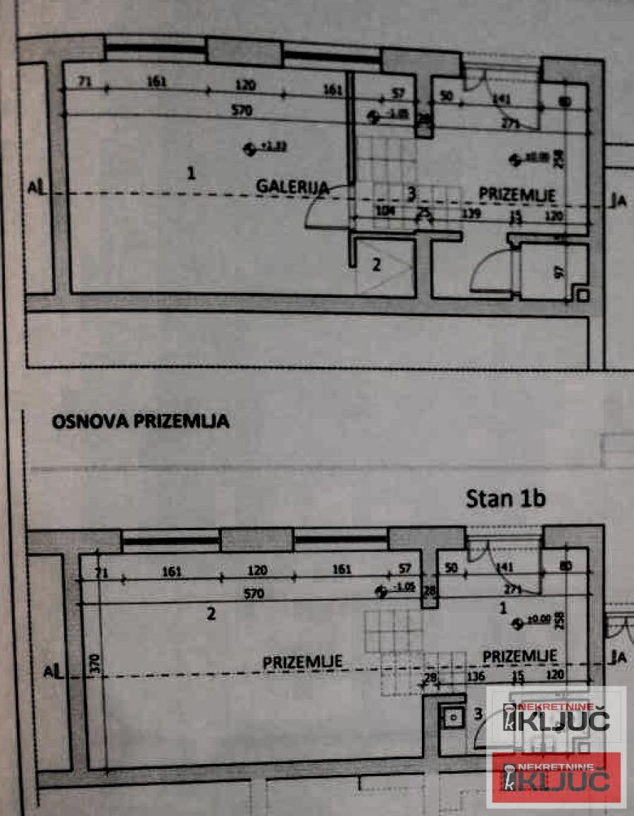 Dvosoban stan, 54 m2, Pantelej, Kosovke Devojke ID: p-0408