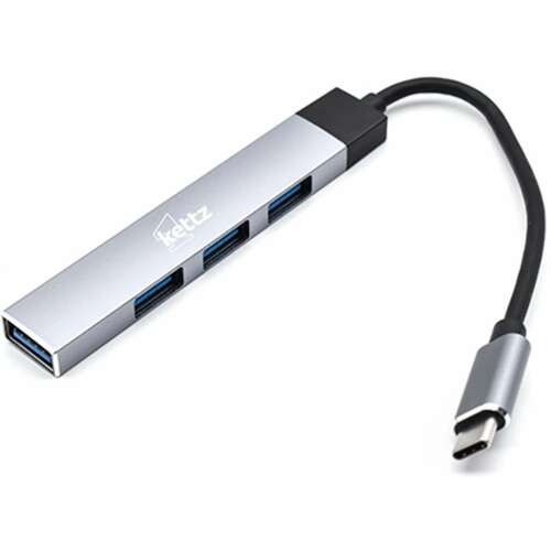 KETTZ Type C hub 1/4 USB 3.0 Ports HUB-C40