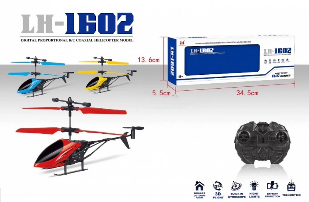 HELIKOPTER R/C USB LH1602