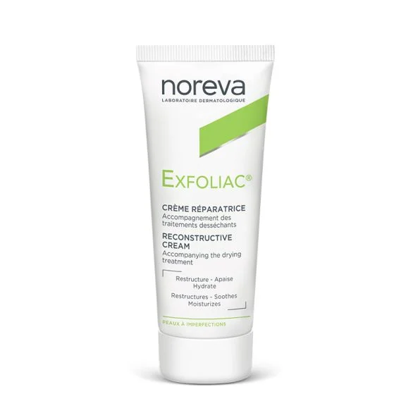 Noreva Exfoliac Rekonstruktivna hidratantna krema 40ml