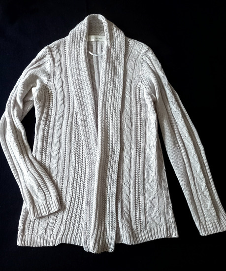 ZARA knit končani duži kardigan.