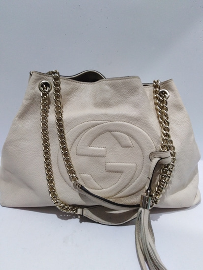 GUCCI original velika torba prirodna 100%koža