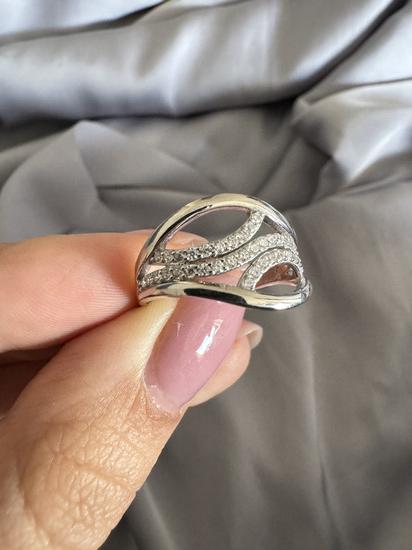 Prsten sa cirkonima 20mm