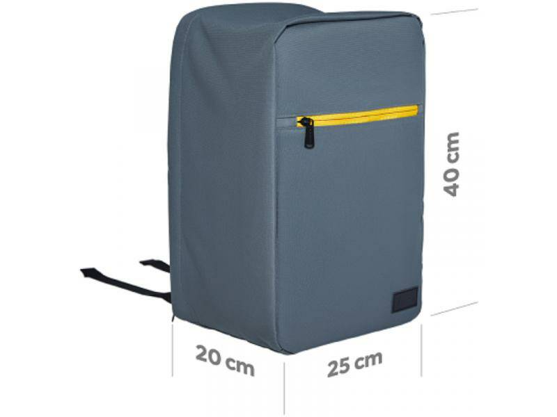 CANYON Cabin Size Ranac Za Laptop Do 15.6 Inča, Poliester, Sivi (CNE-CSZ01GY01)