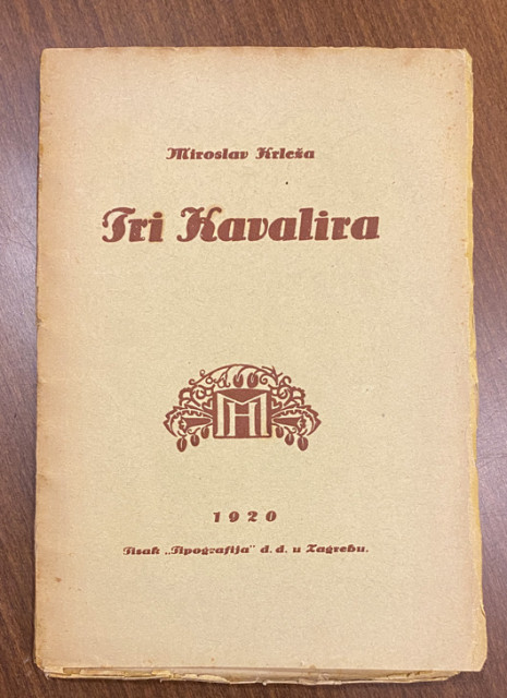 Tri kavalira gospođice Melanije - Miroslav Krleža 1920