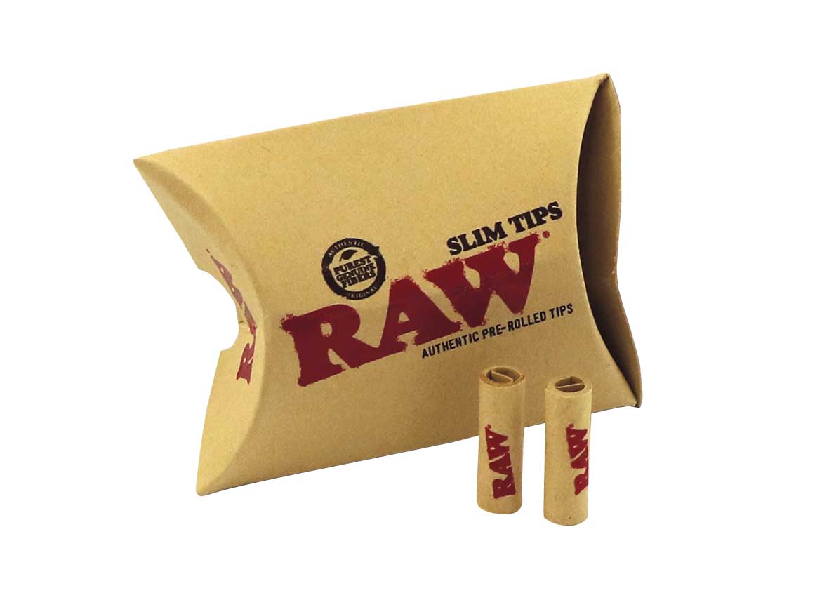 RAW SLIM PREROLLED TIPS – 21 kom.