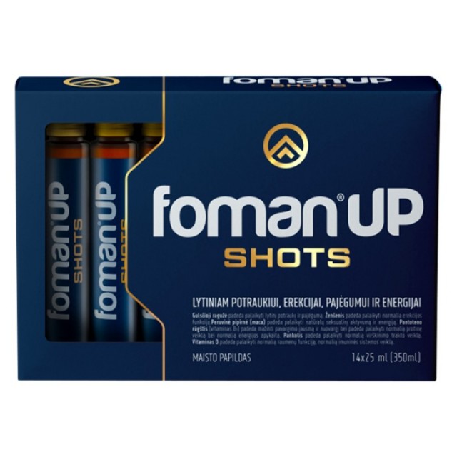 FOMAN UP SHOTS 25ML A14
Opis
INFORMACIJE
NALOG
SERVIS
KORISNI LINKOVI