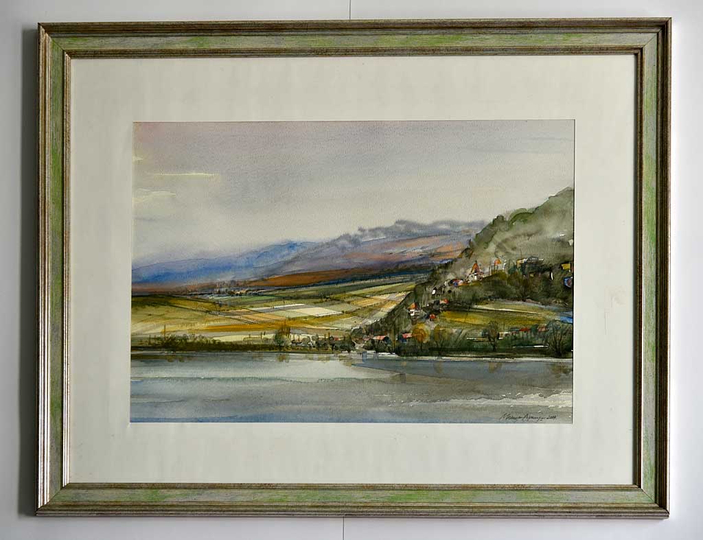 Umetnička slika - Bovansko jezero