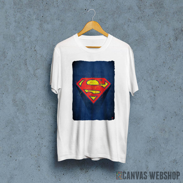 Splattered Superman logo