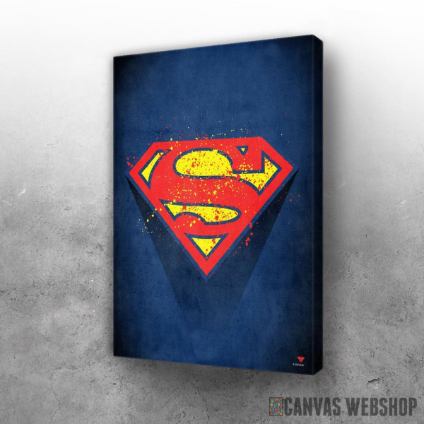 Slika Splattered Superman logo