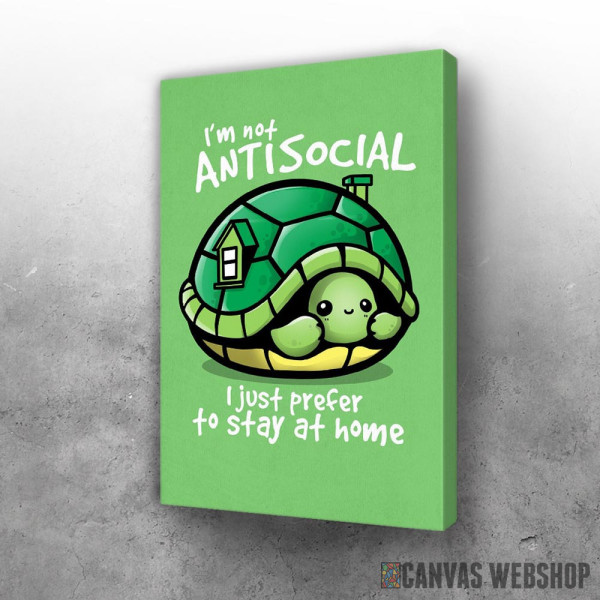 Slika Stay at home turtle