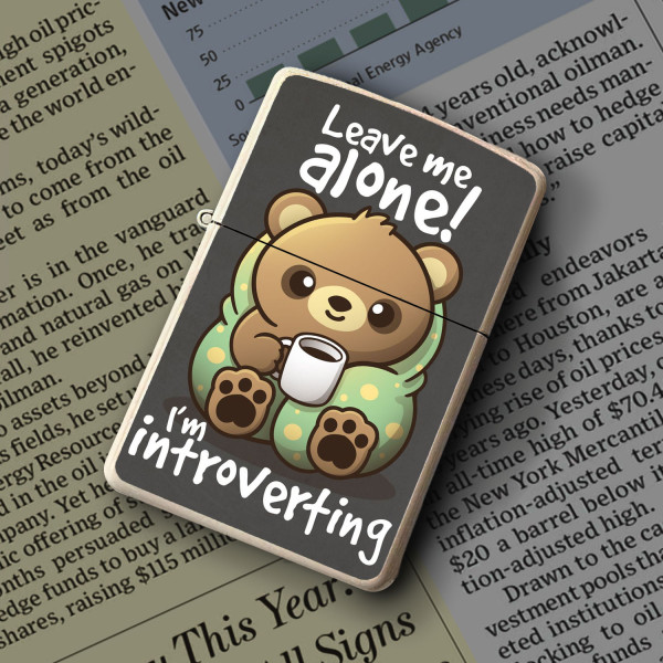 Upaljač Introvert bear