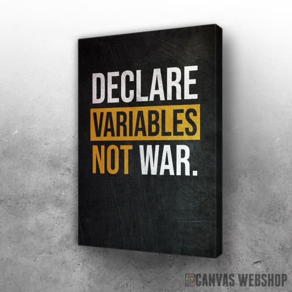 Slika Variables not War