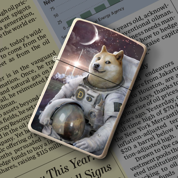 Upaljač Doge Astronaut
