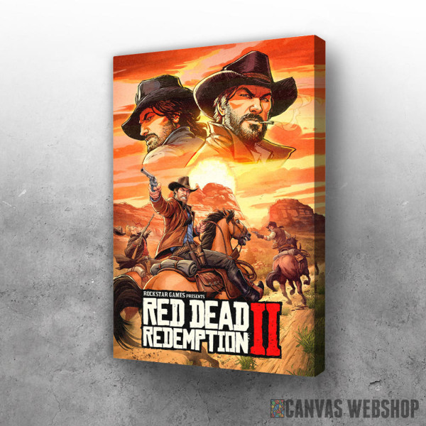 Slika Red Dead Redemption game poster