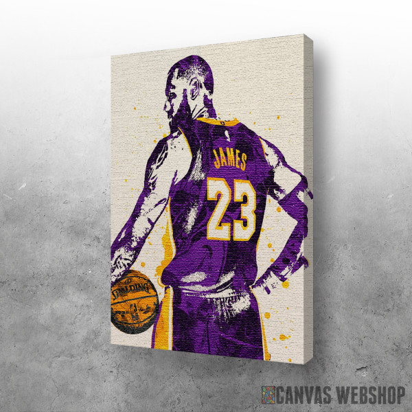 Slika Lebron James art