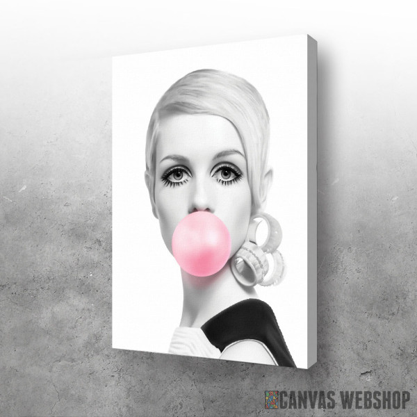 Slika Twiggy with bubble gum