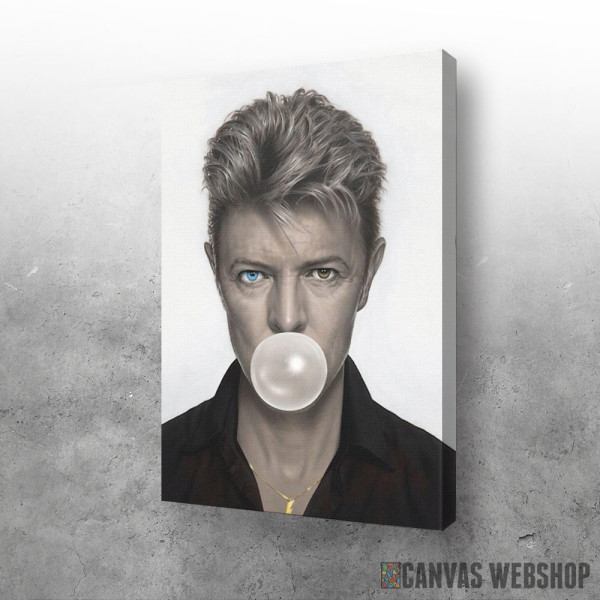 Slika David Bowie with bubble gum