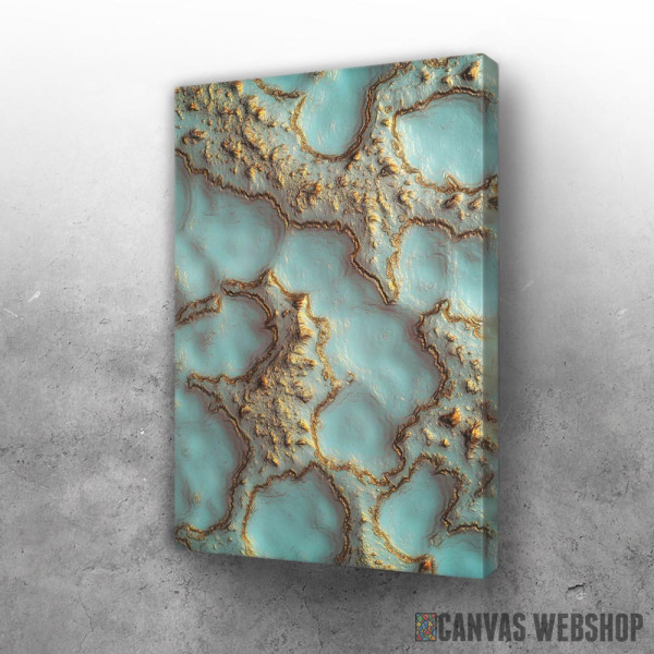 Slika Aqua Coral Reef Abstract