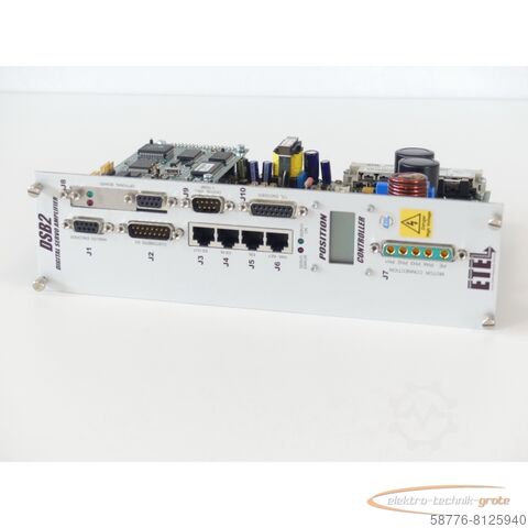 Komponenta
ETEL DSB2 Digital Servo Amplifier Controller DSB2P142-111E-000H SN 014661437