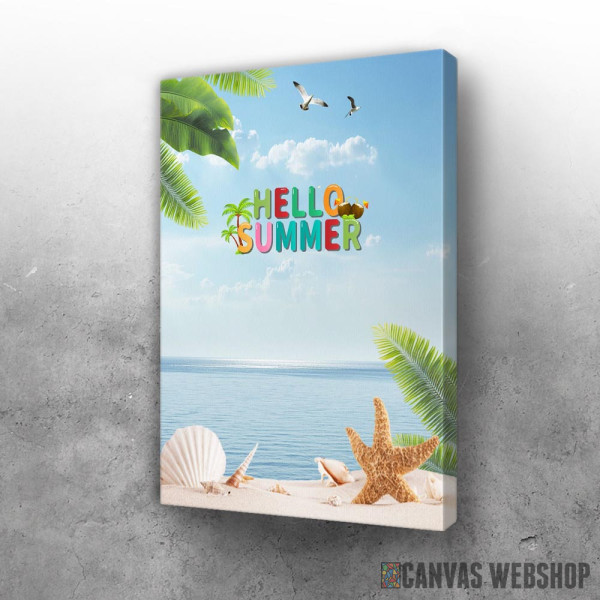 Slika Hello Summer Sandy Beach