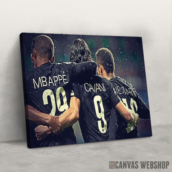 Slika Mbappe, Cavani, Neymar