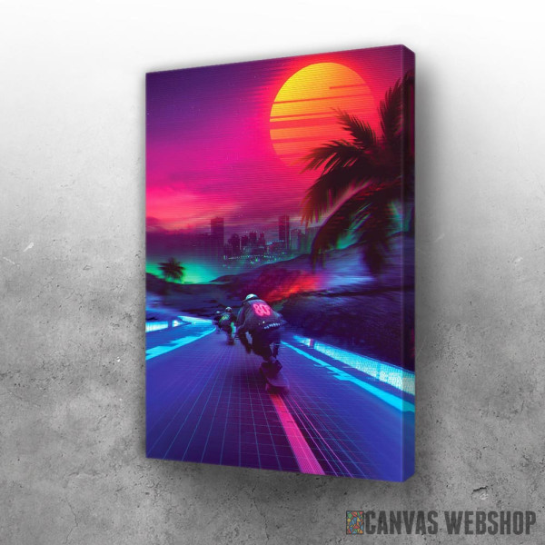 Slika Synthwave Midnight Outrun