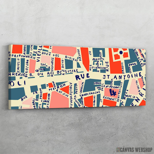 Slika Pariz mapa