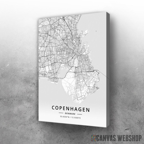 Slika Kopenhagen mapa - white