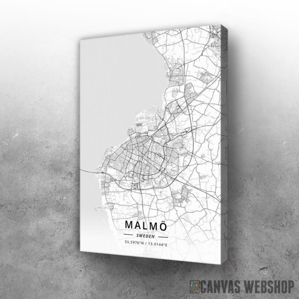 Slika Malme mapa - white